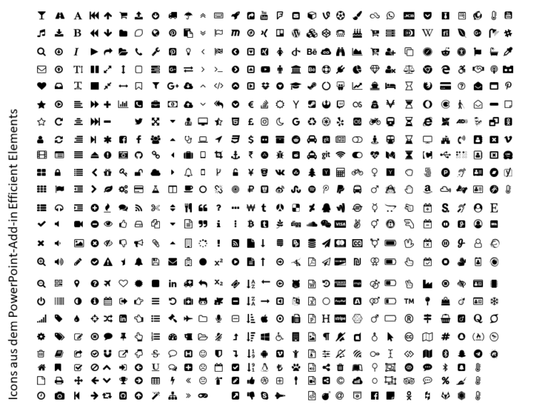 Icons für Ihre Präsentationen und Schaubilder in PowerPoint — Nicola Pridik